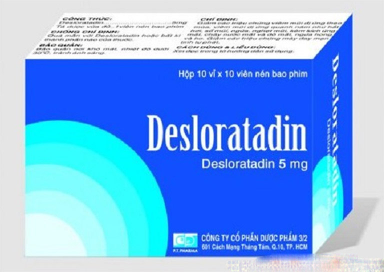 Thuốc Desloratadine - Công Dụng, Cách Dùng Và Giá Bán