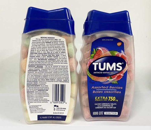 Tums Extra Strength 750 (Kẹo Ngậm Của Mỹ): Review A-Z